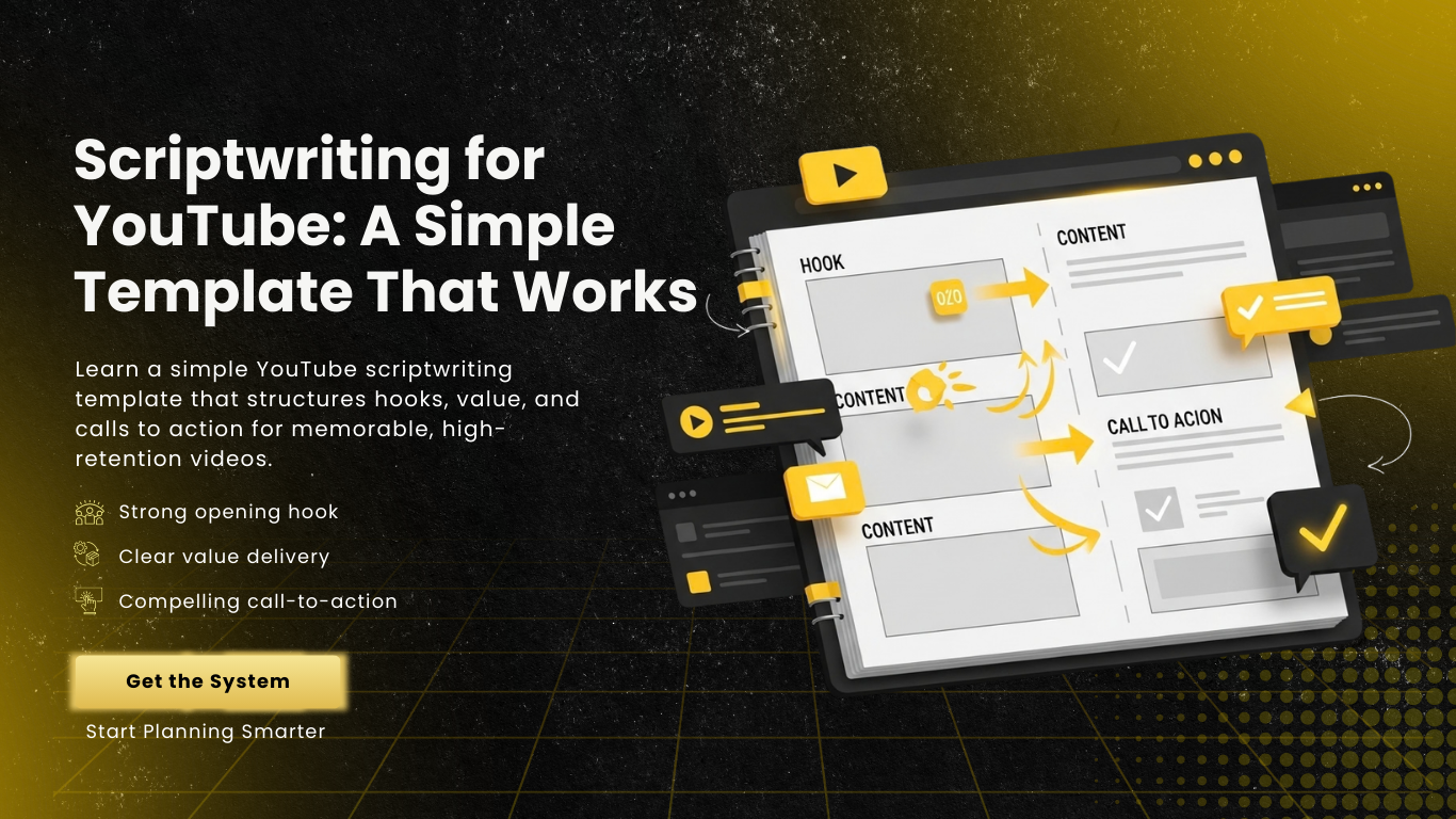 YouTube Scriptwriting: Simple Template That Works
